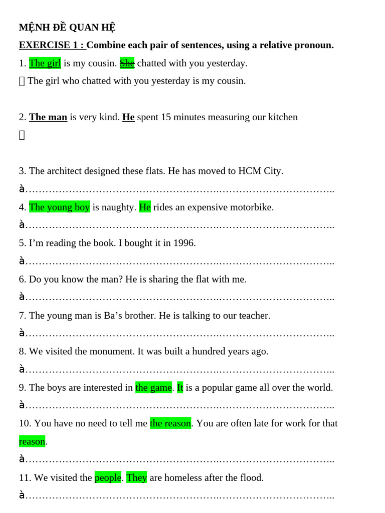 MENH DE QUAN HE LOP 9 (1) | PDF