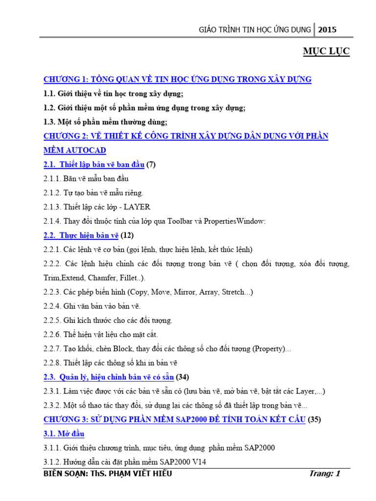 5. Bai giang mon hoc Tin hoc xay dung_Rut gon | PDF