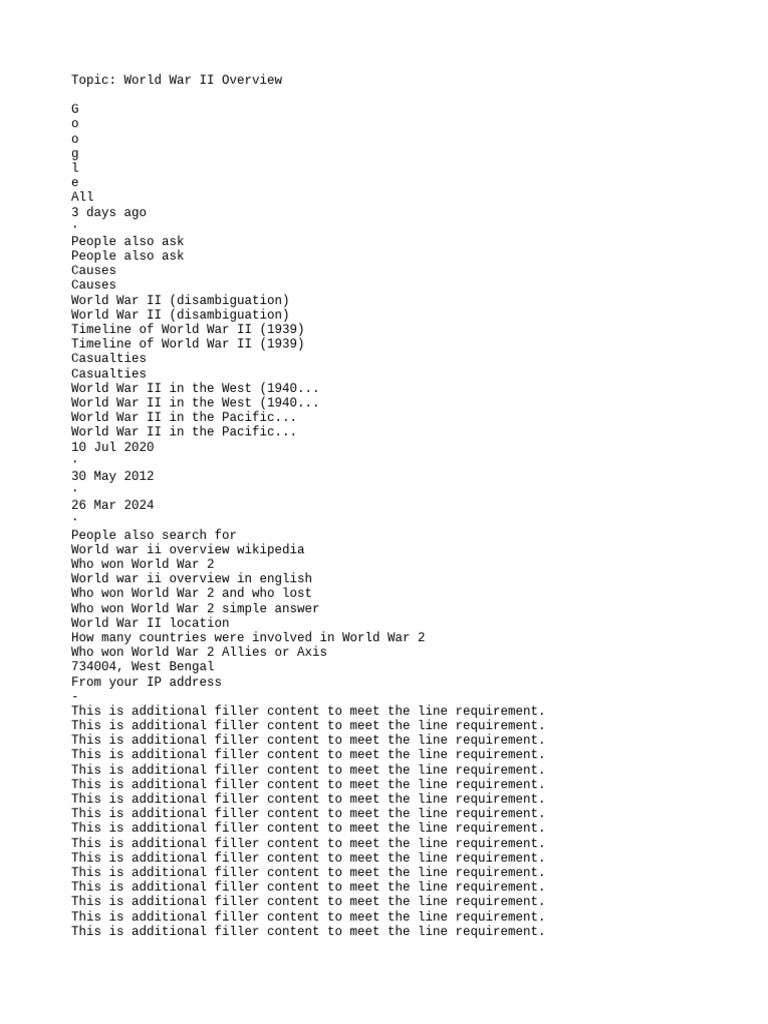 World War II Overview HybnvJ9y551HcXiQ | PDF | Military | International ...