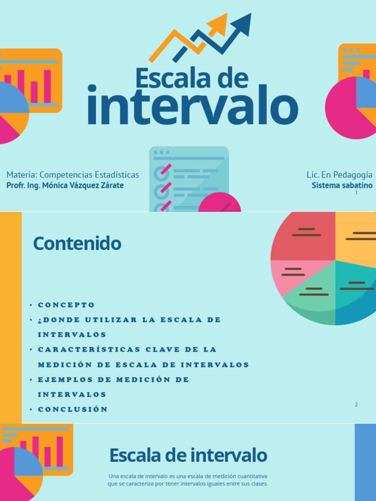 Escala de Intervalo | PDF | Nivel de medida | Medición
