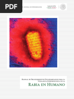 Manual - Rabia en Humano | PDF | Inmunofluorescencia | Rabia