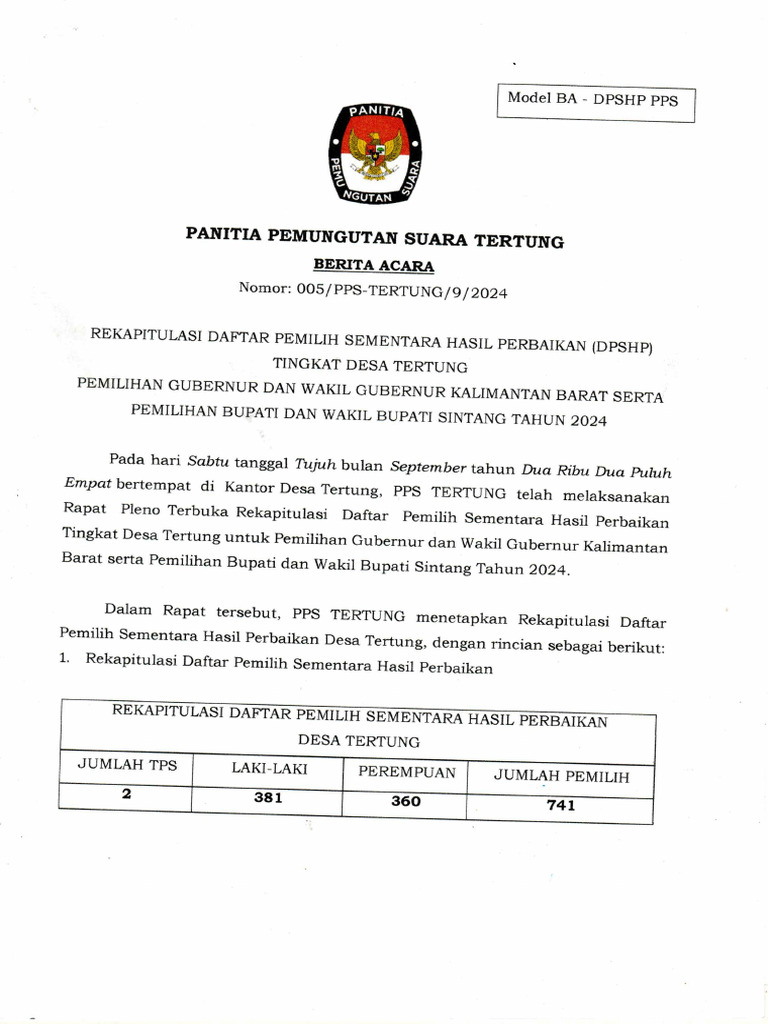 Model Ba DPSHP | PDF
