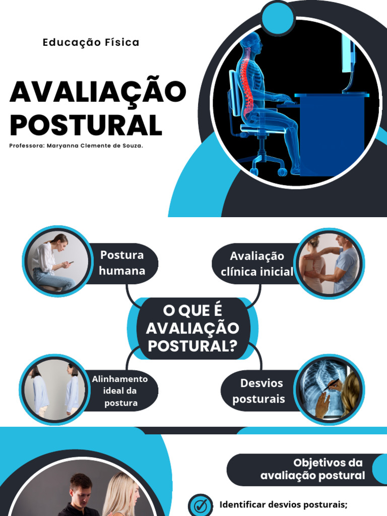 Avaliação Postural | PDF | Coluna vertebral