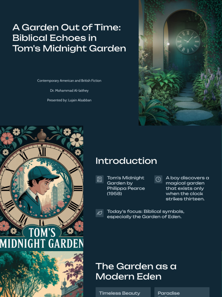 Biblical Themes in Tom's Midnight Garden | PDF | Garden Of Eden