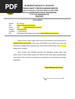 Contoh Out Indicator Peminjaman Arsip | PDF