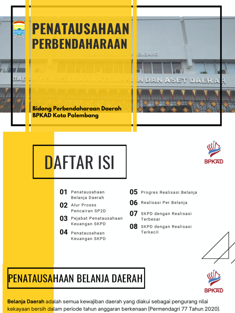 Perbendaharaan BPKAD | PDF
