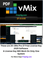VMix Pro 28.0.0.42 Download VMix Zoom Zoom Live 2025 Crack | PDF