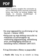 14 Na Halimbawa NG Tuluyan o Prosa | PDF