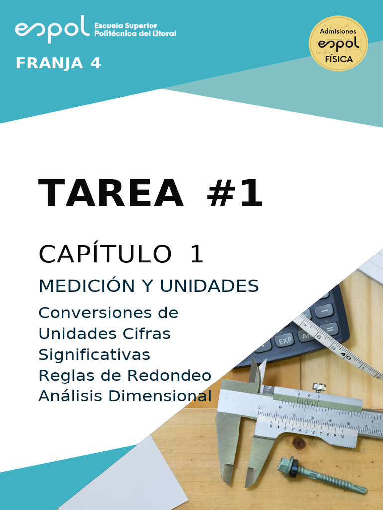 Tarea D01-F4 | PDF | Masa | Volumen