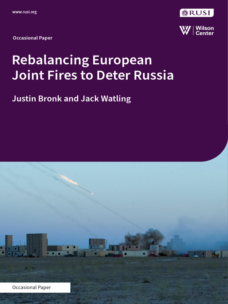 Rebalancing European Joint Fires To Deter Russia | PDF | Anti Aircraft ...
