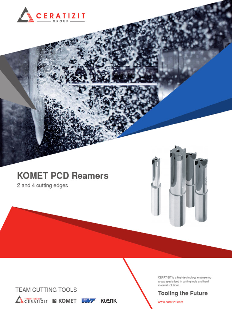 KOMET PCD Reaming Catalog Supplement - Digital | PDF | Metalworking | Mechanical Engineering