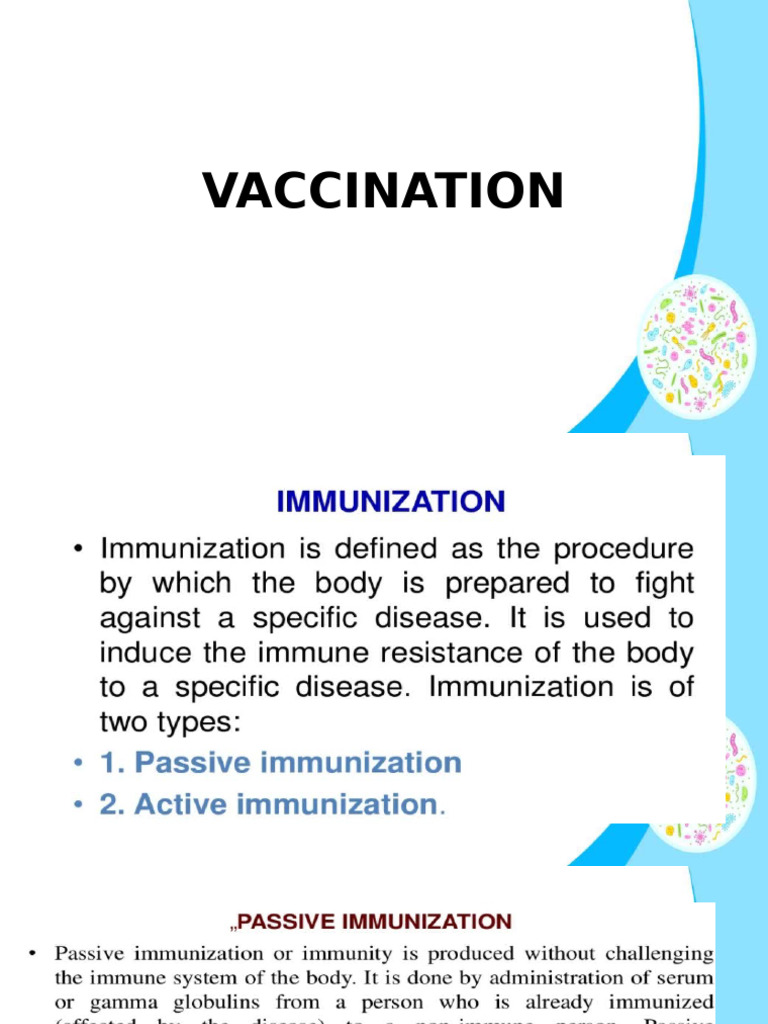 Vaccination | PDF
