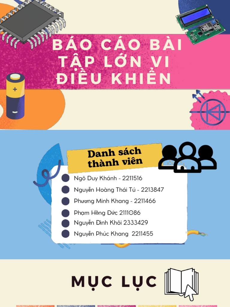 BAI TAP LON VI DIEU KHIEN SENSOR HIEN THI NHIET DO & DO AM _ PHAM HONG DUC | PDF