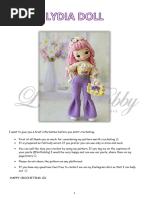 Sevgili (Cook Doll Lora) | PDF | Crochet | Yarn
