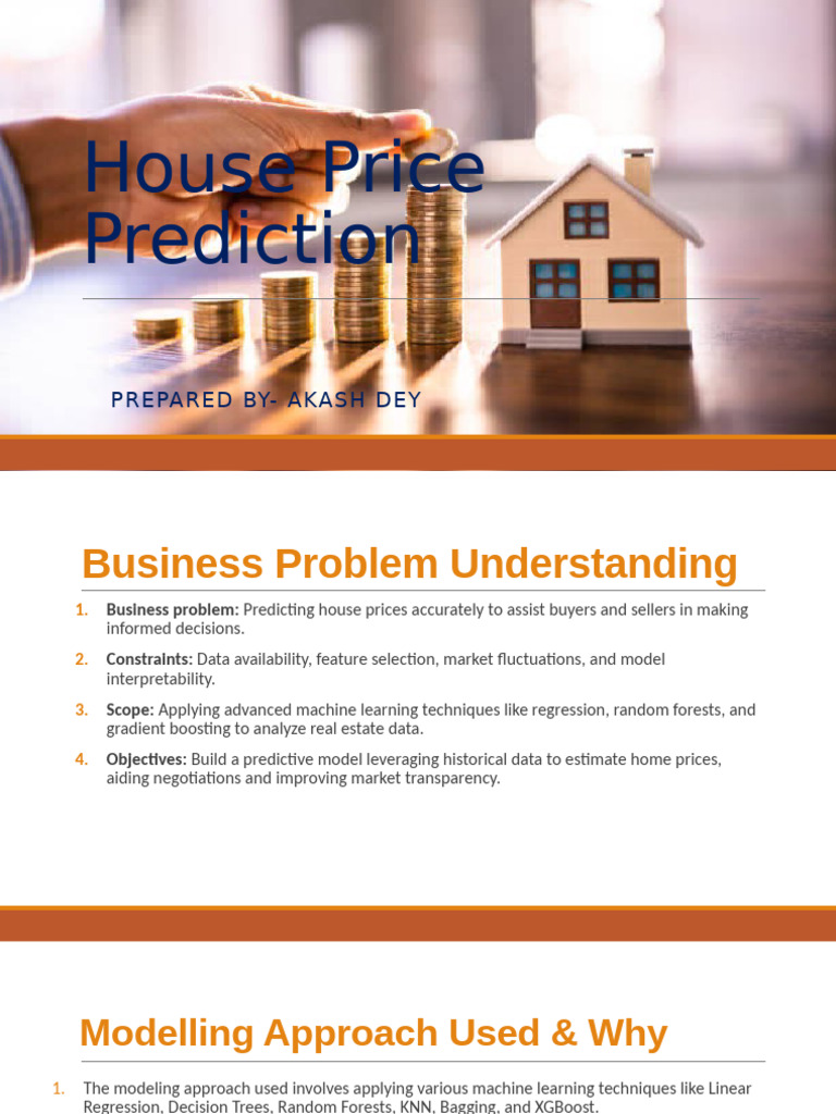 House Price Prediction | PDF | Real Estate Appraisal | Machine Learning