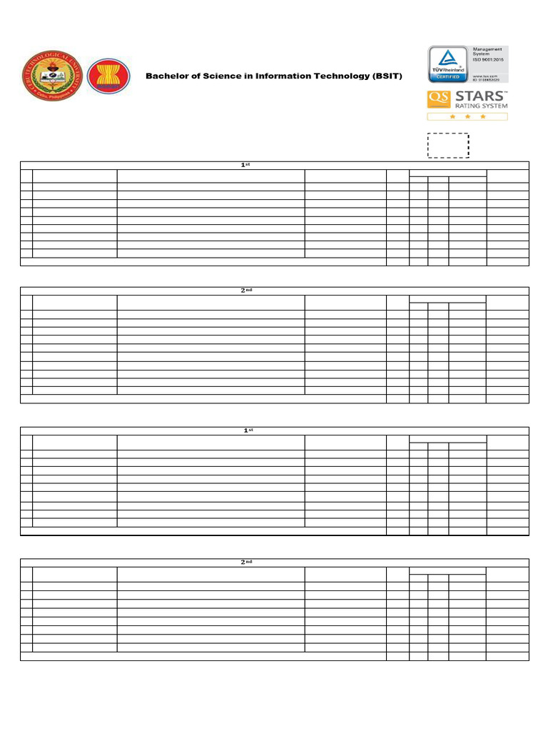 BSIT - 2021 2022 Student | PDF | Personal Computers | Computing