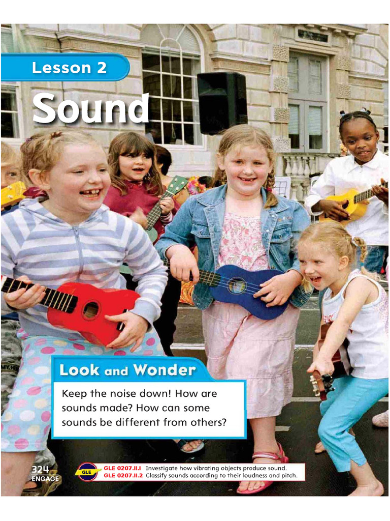 G2.click - Lesson On Sound | PDF