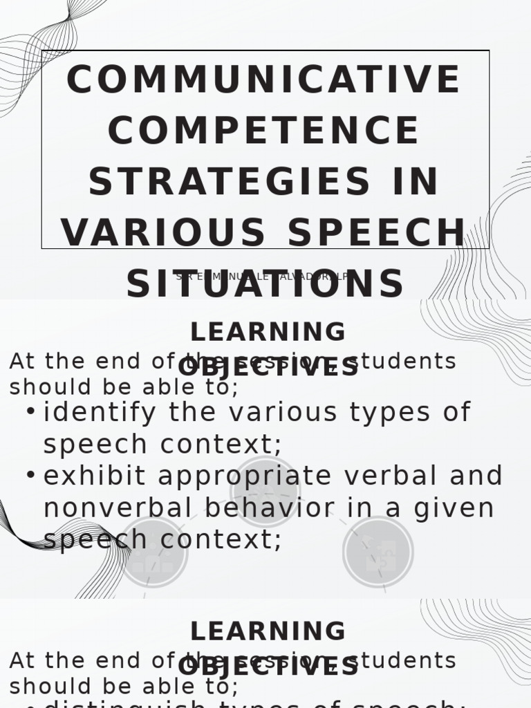 Review-Week-5-Oral-Comm-Communicative-Competence-Strategies-in-Various ...