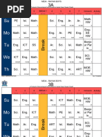 AIS 10B Timetable | PDF