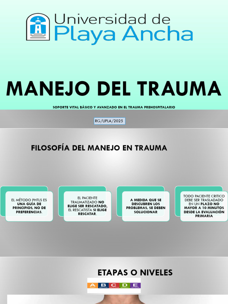Manejo Trauma [Autoguardado] (3) | PDF | Tórax | Choque (circulatorio)