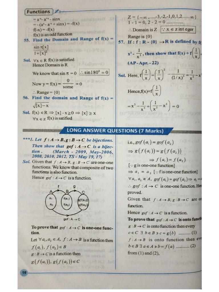 Maths 1A 7marks - Compressed | PDF