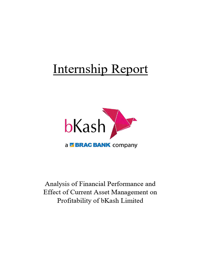 Analysis of Bkash Profitability Based Upon Working Capital Management | PDF | Taxes | Revenue