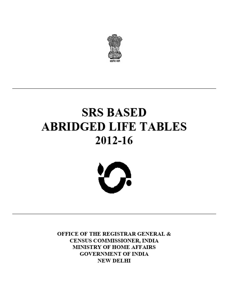 SRS-Abridged_Life_Tables_2012-2016 (2) | PDF