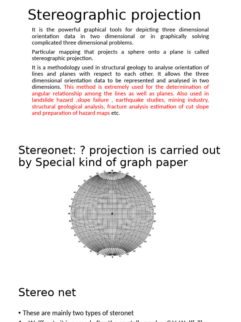 Stereographic Projection 4f717327 0bc8 4a0b B9de A14c0f1b7d2d | PDF ...
