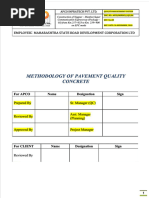 PQC Methodology for Nagpur-Mumbai Expressway | PDF | Concrete ...