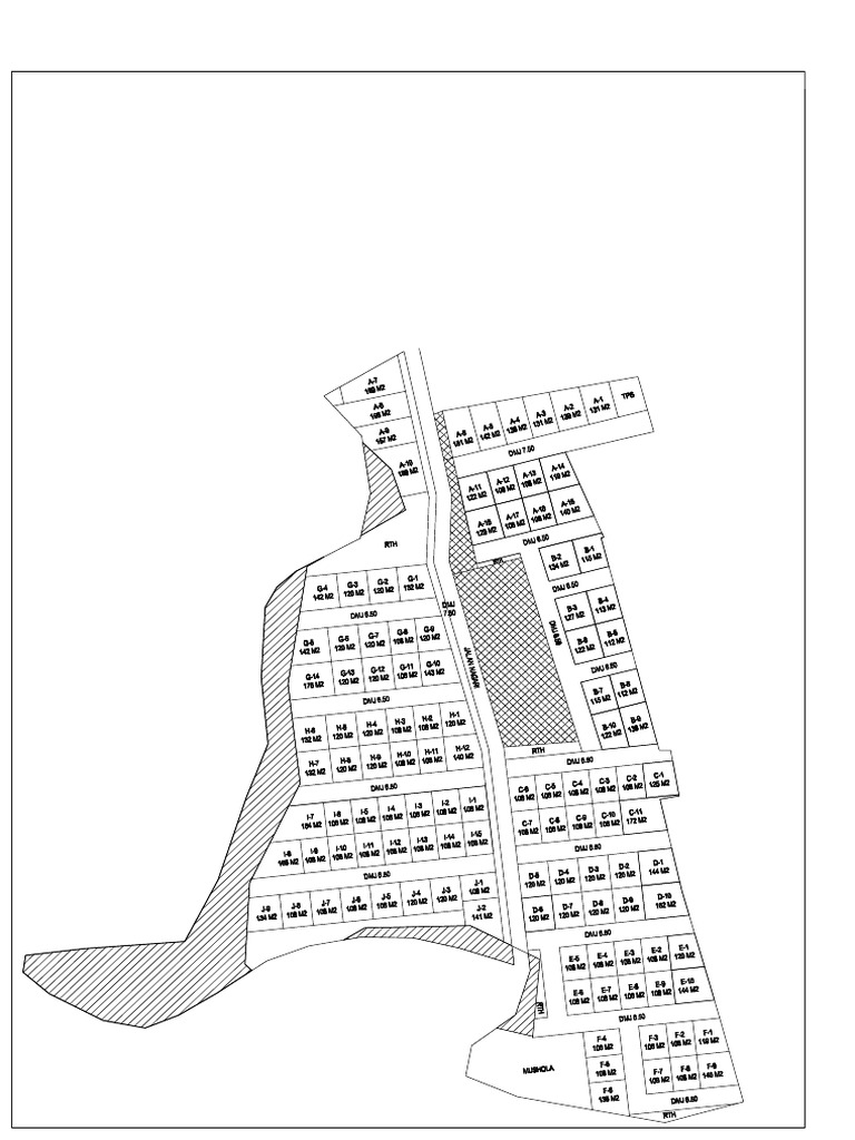 SITE PLAN Perumahan Baru Dekat Samsat-Model | PDF