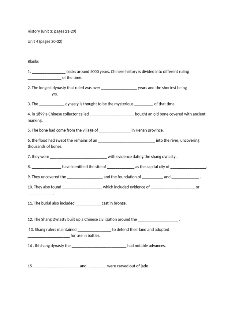 History saad chapter 3 and chapter 4 and chapter 5 . 6 | PDF | Han ...