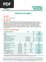07a. MR MDF TECHNICAL DATA | PDF | Materials Science | Building Materials