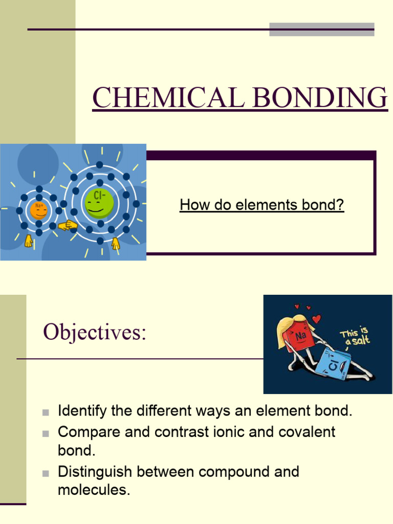 Understanding Chemical Bonding | PDF