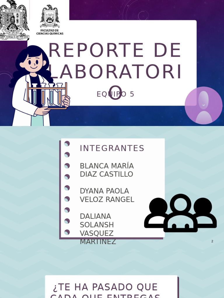 Reporte de Laboratorio | PDF | Estilo apa | Laboratorios