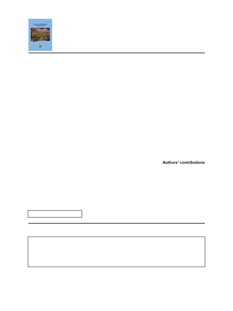 Physicochemical Alteration and Water Quality Index of Ede-Onyima Lake ...