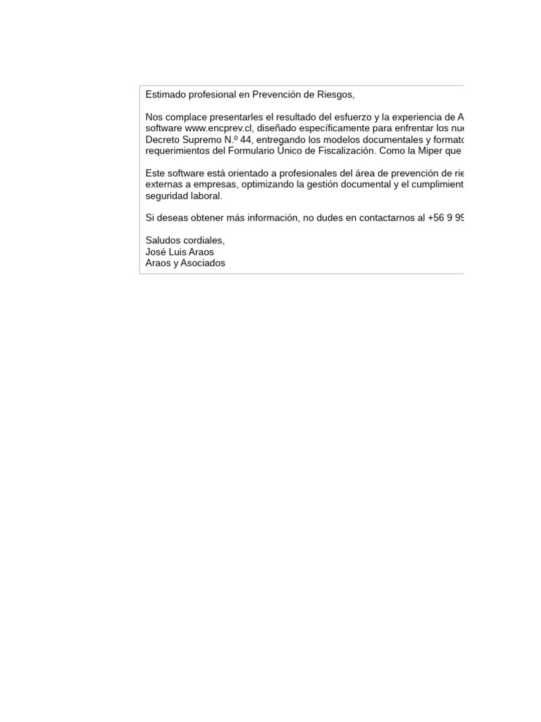 Miper | PDF | Seguridad y salud ocupacional