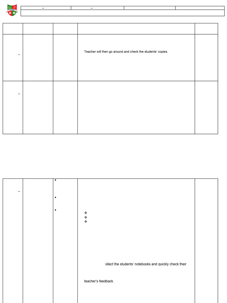 G6 - English T2 Lesson Plan 2025 January To May | PDF | Subject (Grammar) | Clause