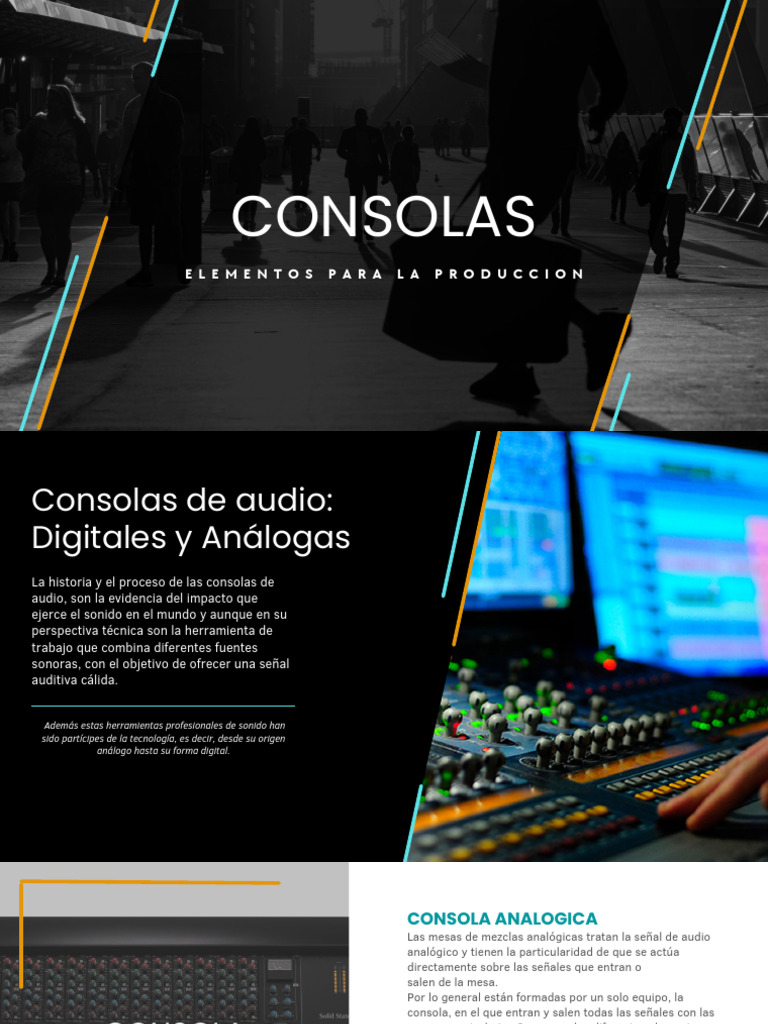 CONSOLAS- ELEMENTOS PRODUCCION - JONATHAN C- JONATHAN M- ANDRY A | PDF ...