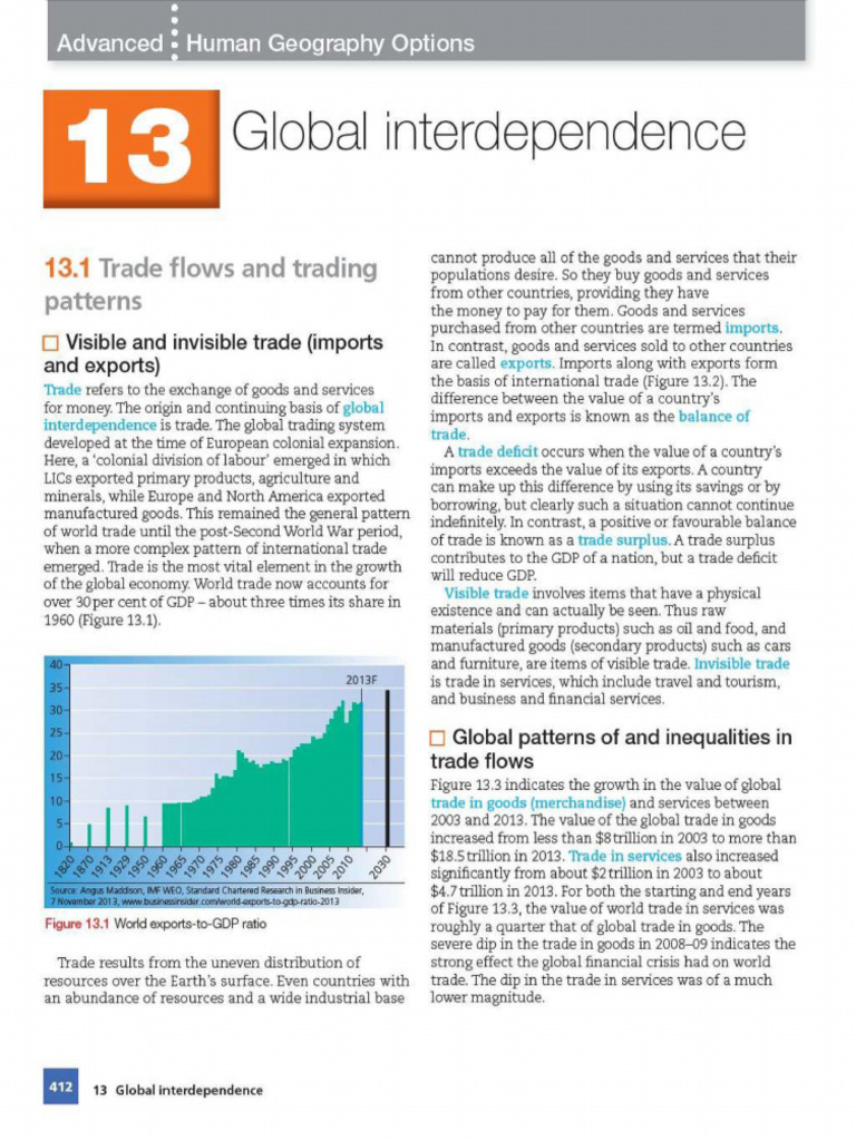 Trade Flow and Trading Patterns | PDF | Balance Of Trade | Trade