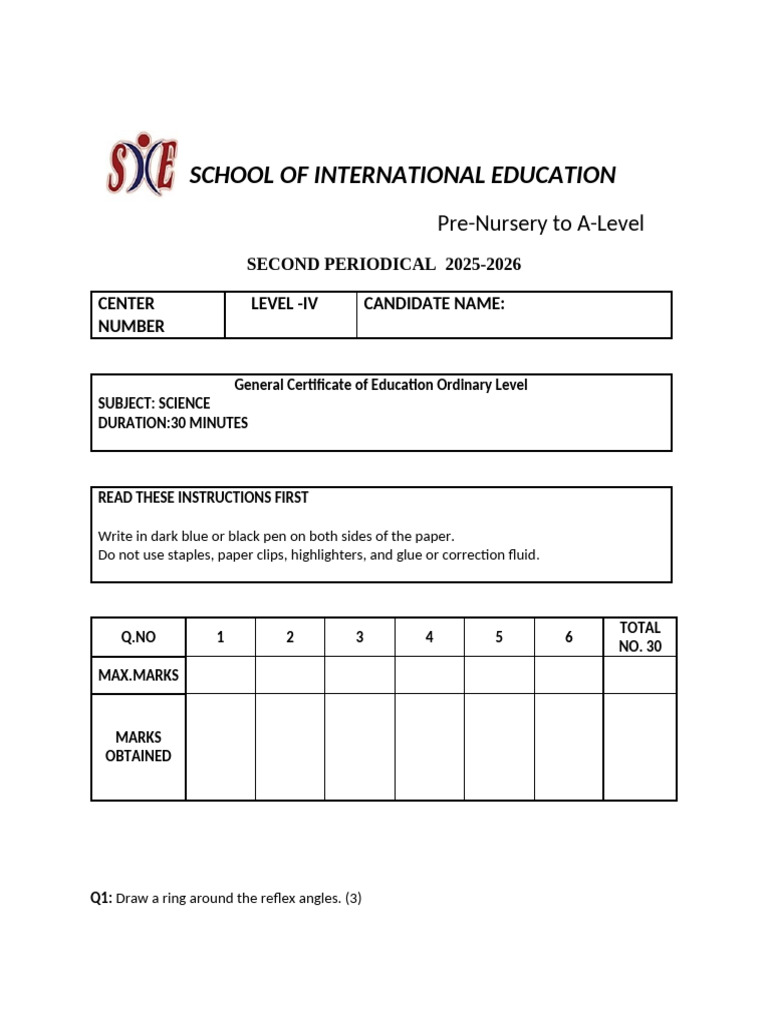 L4 Maths Second Periodical | PDF