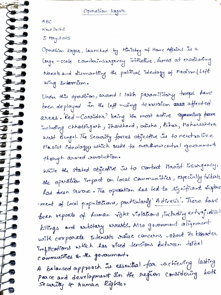 Operation Kagar 1 | PDF