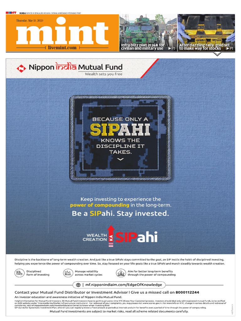Mint Mumbai 15-05-2025 | PDF | Inflation | Satellite