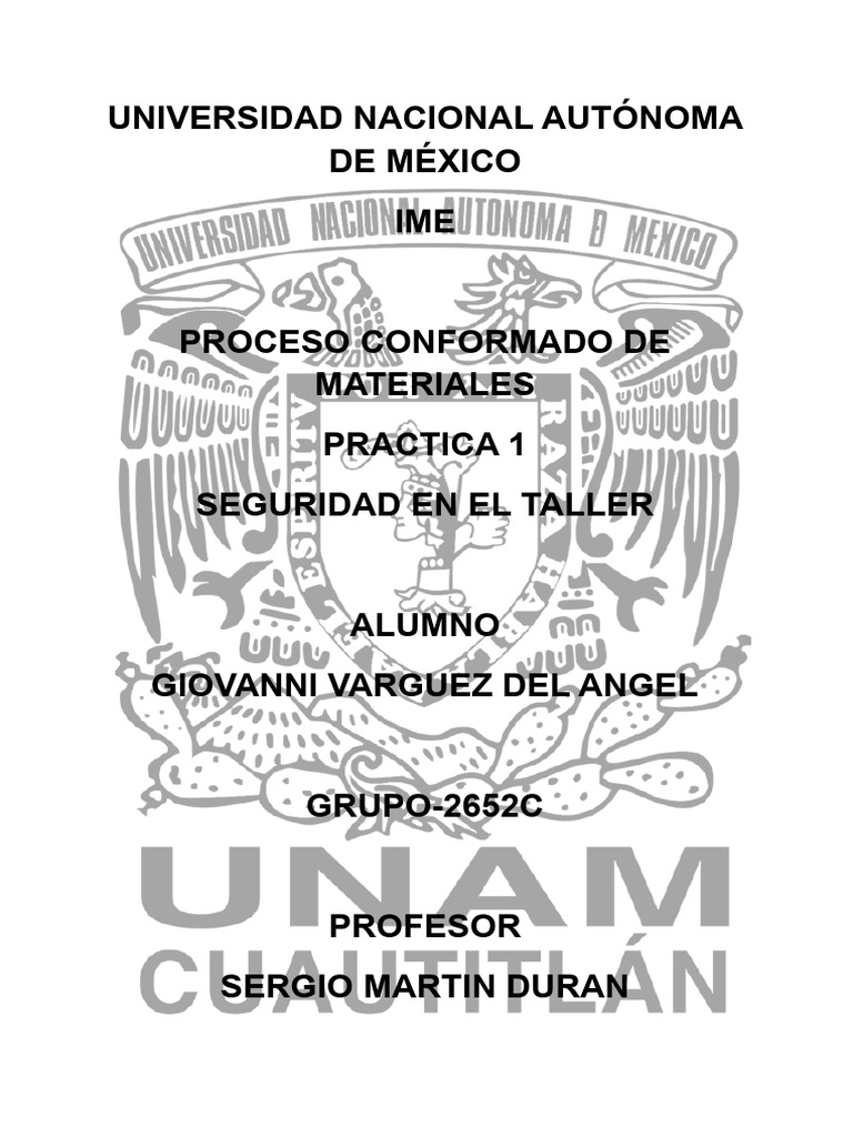 Practica 1 Proceso Conformado | PDF