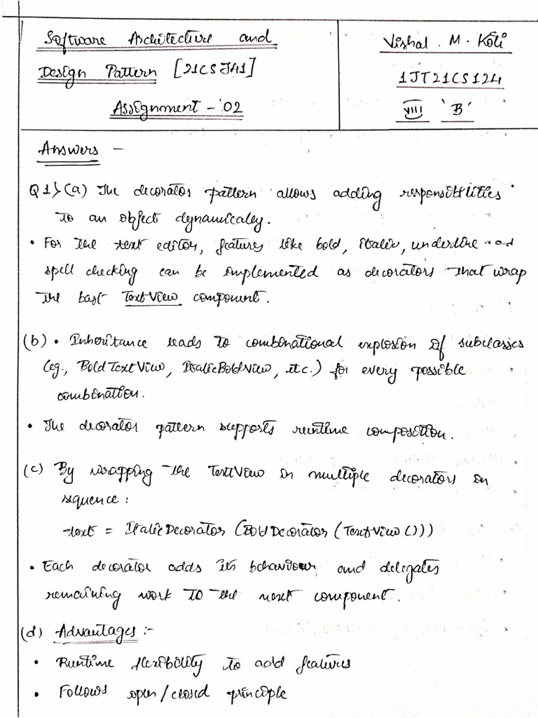 SADP Assignment 2 | PDF