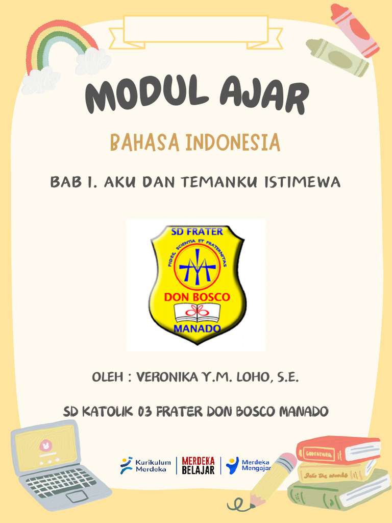 Modul Ajar: Bahasa Indonesia | PDF
