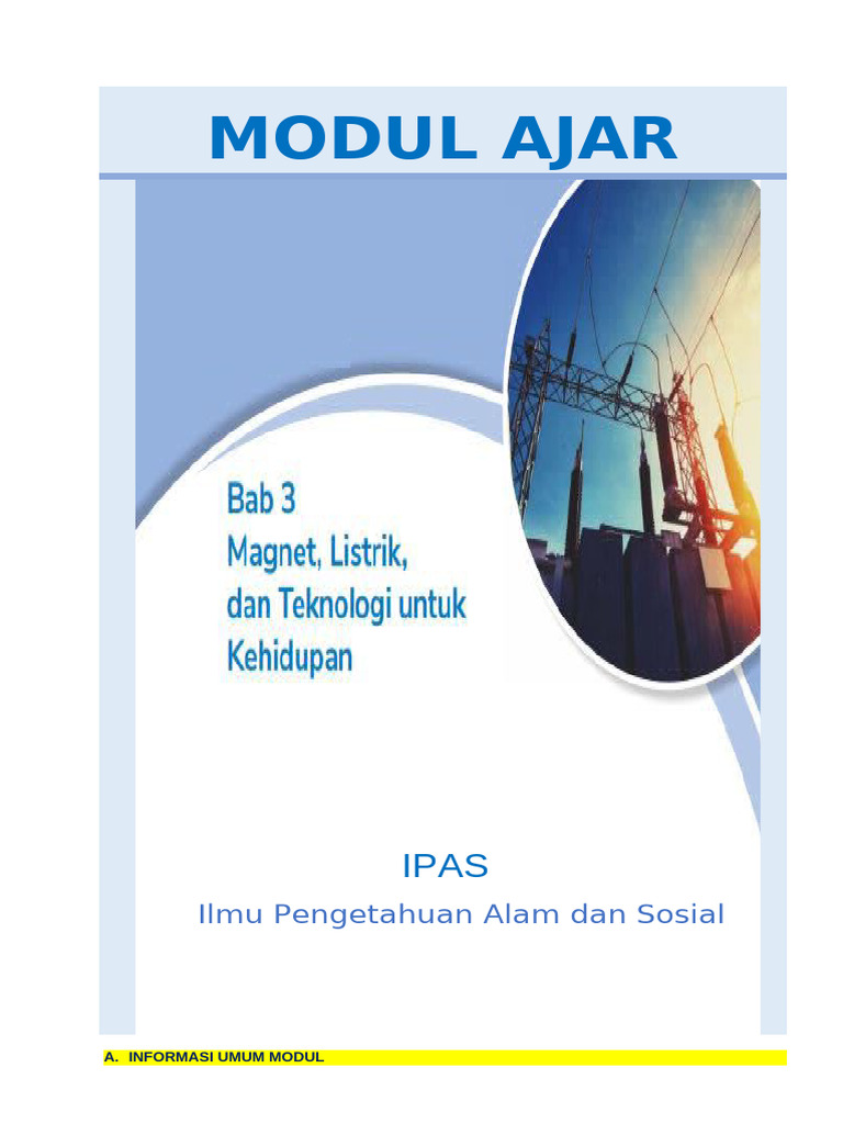 Modul Ajar IPAS Kelas 5 - BAB 3 | PDF