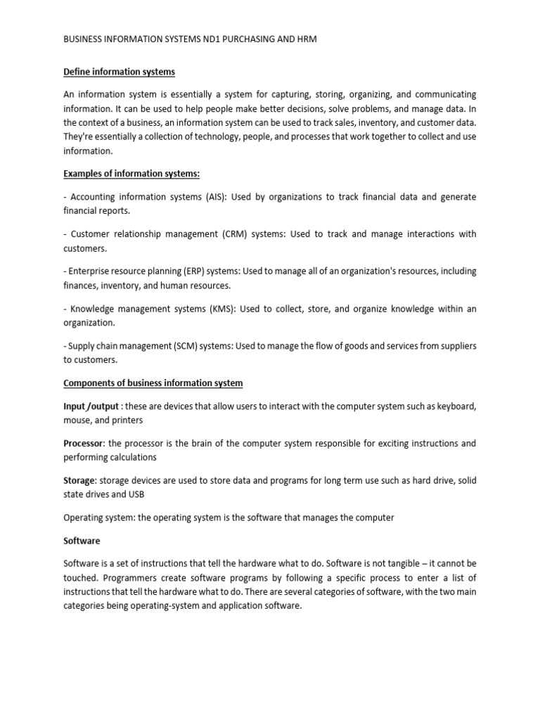 BIS_PURCHASING_&_HRM_MODULE_2024 | PDF | Databases | Table (Database)