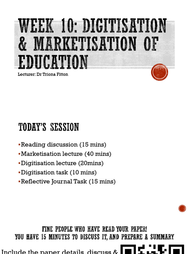 Lecture 2 Marketisation Digitisation 2023 Online Version | PDF ...
