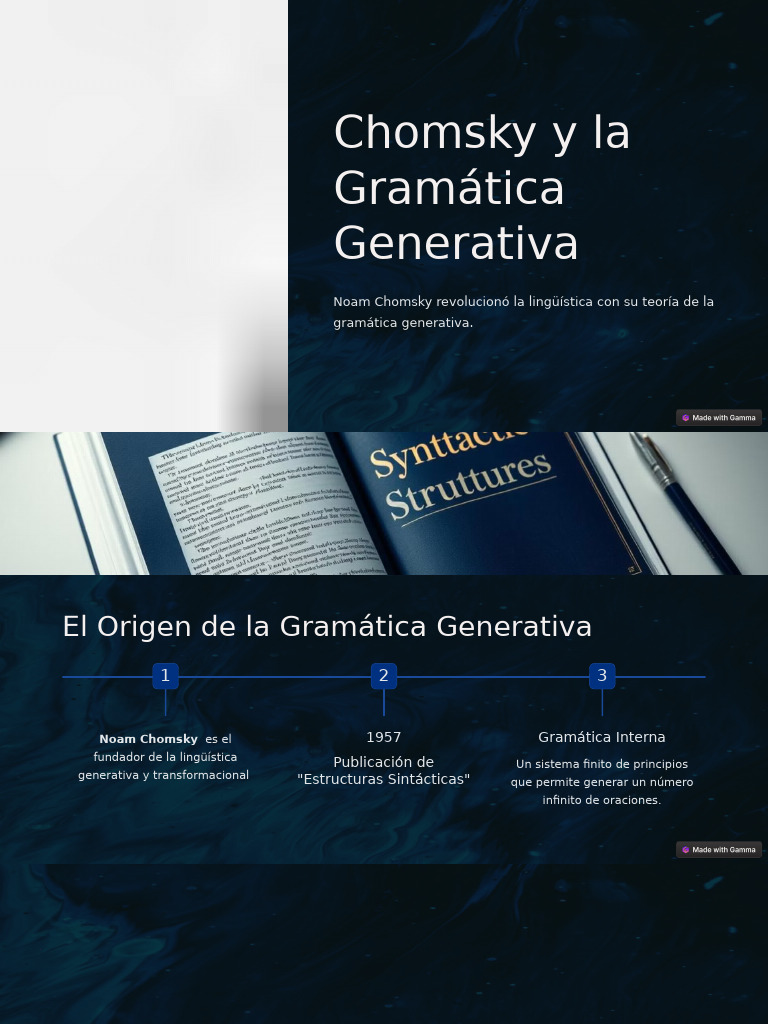 Chomsky y La Gramatica Generativa | PDF