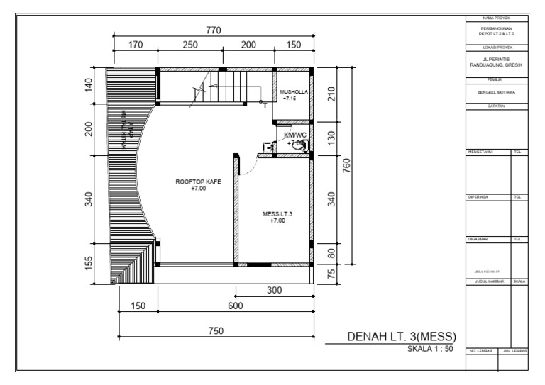 Gambar Denah Lt3 Depotmutiara | PDF